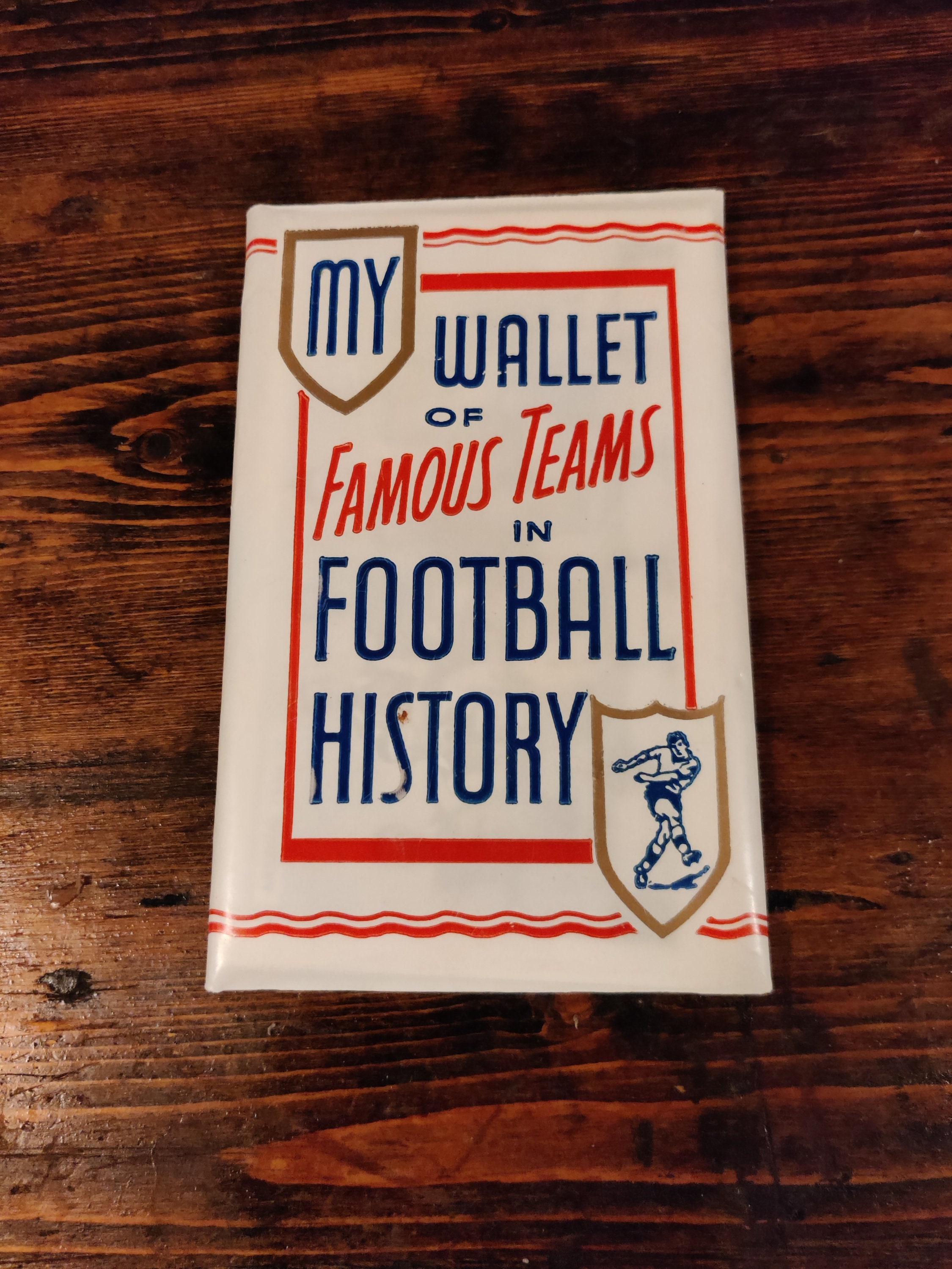 Vintage Famous Football Team Cards - Etsy