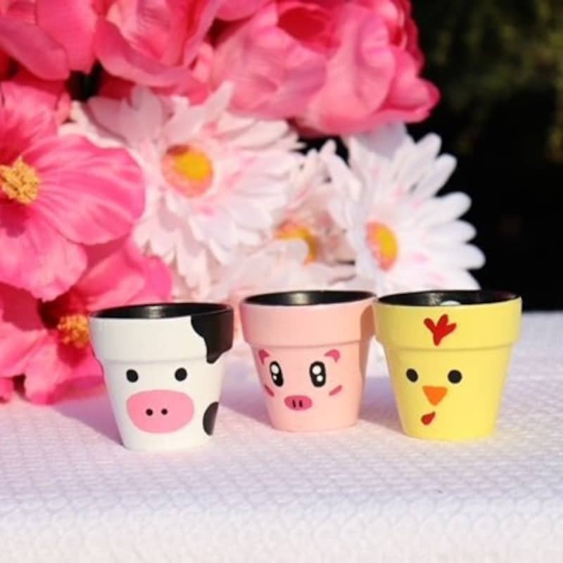 Animal Plant Pot - Etsy