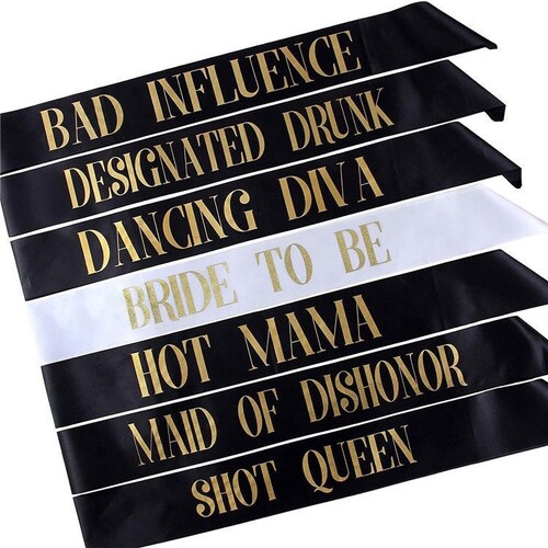 10 Bachelorette Sashes - Etsy