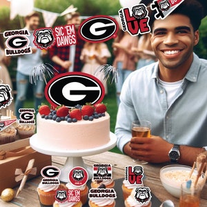 Georgia Bulldogs Party Supplies Birthday Party, University of Georgia ...