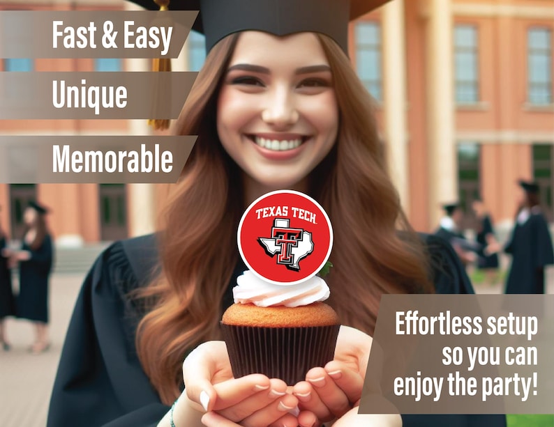 Texas Tech Party Supplies, Birthday Party, Graduation Decorations, Game ...