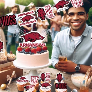 Arkansas Razorbacks Party Supplies, Birthday Party, Graduation ...