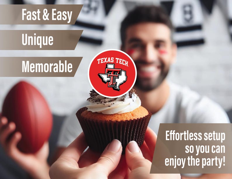 Texas Tech Party Supplies, Birthday Party, Graduation Decorations, Game ...