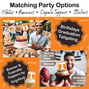 Tennessee Vols Party Supplies, Birthday, Graduation Decorations ...