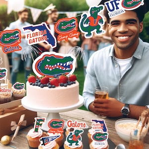 Florida Gators Party Supplies, Birthday Party, Graduation Decorations ...