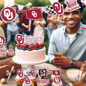 Oklahoma Sooners Party Supplies, Birthday, Graduation Decorations ...
