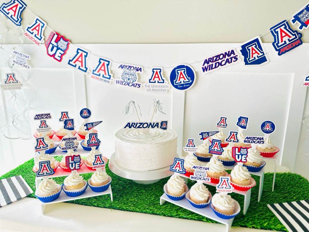 Arizona Wildcats Party Supplies, Birthday, Graduation Decorations ...