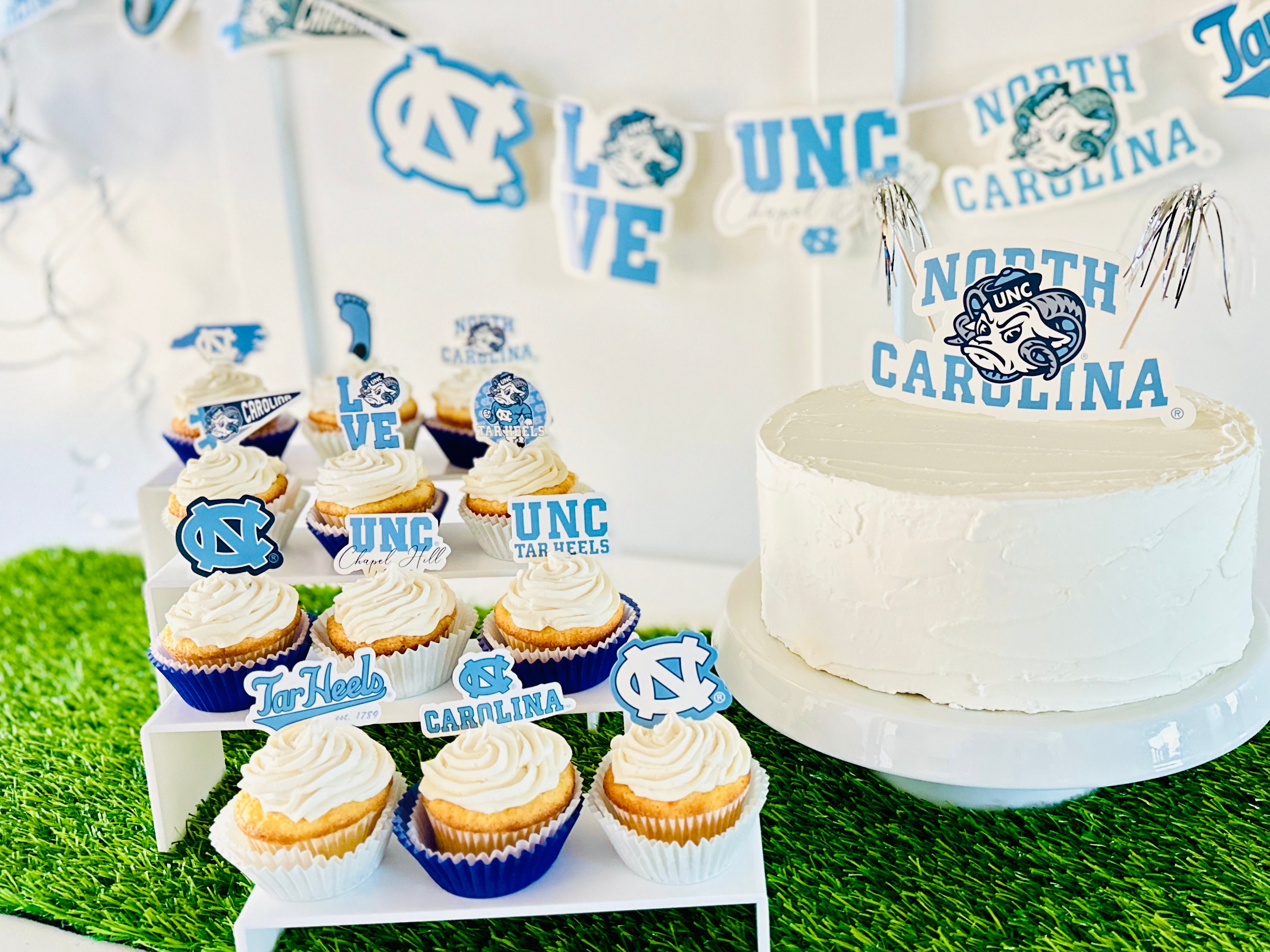 North Carolina Tar Heels Party Supplies, Birthday Party, Graduation ...