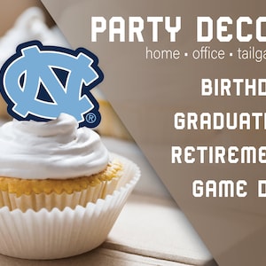 North Carolina Tar Heels Party Supplies, Birthday Party, Graduation ...