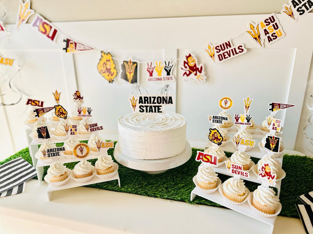Arizona State Sun Devils Party Supplies Birthday Party, ASU Graduation ...