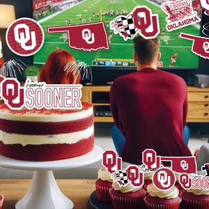 Oklahoma Sooners Party Supplies, Birthday, Graduation Decorations ...