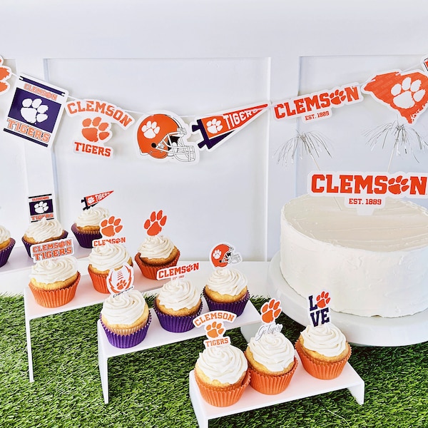 Clemson Tiger - Etsy