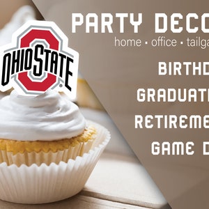 Ohio State Party Supplies Birthday Party, Ohio State Graduation ...