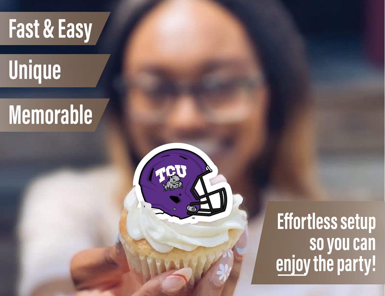 TCU Horned Frogs Party Supplies Birthday Party Graduation - Etsy