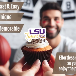 LSU Tigers Party Supplies, Birthday, Graduation Decorations, Football ...