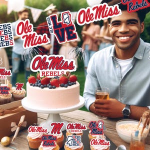 Ole Miss Party Supplies Birthday Party, University of Mississippi ...