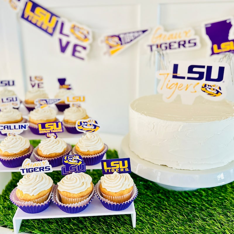 Lsu Birthday Party Decoration - Etsy