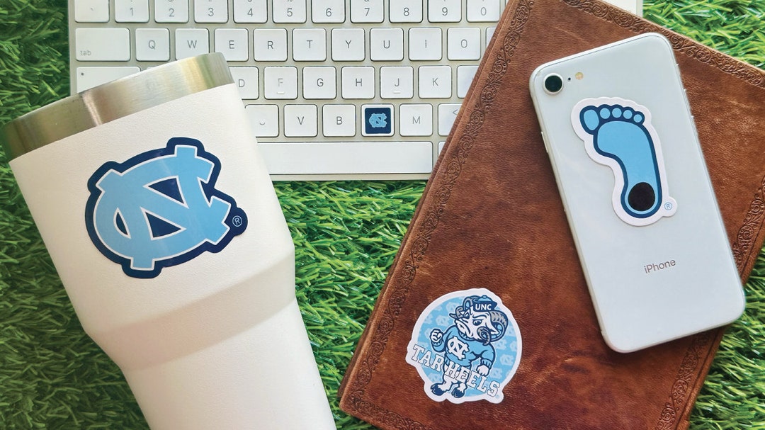 North Carolina Stickers (14 Pieces) 2 Car Window (5") + 10 Waterbottle ...