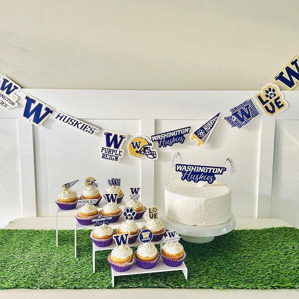 University of Washington Party Decorations - Etsy