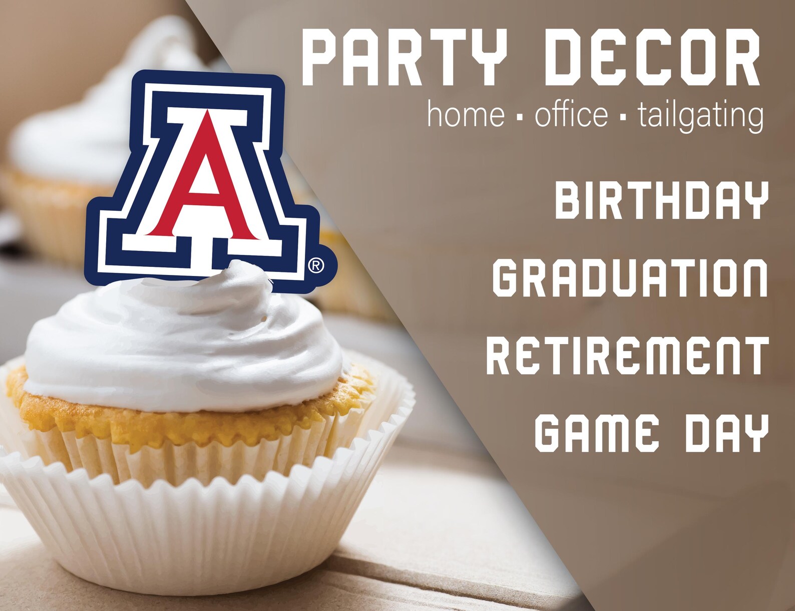 Arizona Wildcats Party Supplies, Birthday, Graduation Decorations ...