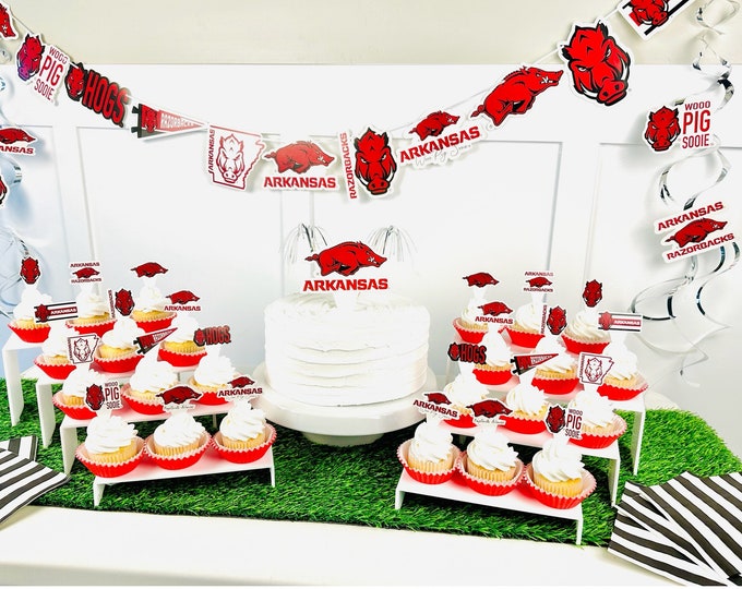 Arkansas Razorbacks Party Supplies, Birthday Party, Graduation ...