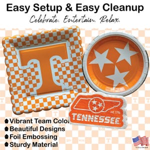 Tennessee Vols Party Supplies, Birthday, Graduation Decorations ...