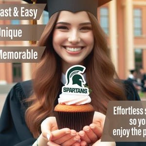 Michigan State Party Supplies Birthday Party, Michigan State Graduation ...