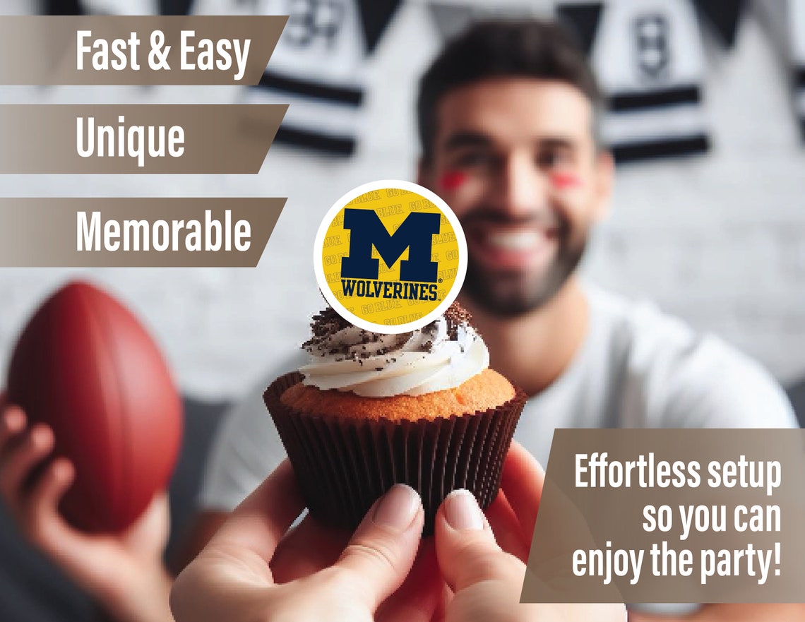 Michigan Wolverines Party Supplies, Birthday, Graduation Decorations ...