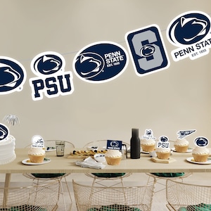 Penn State Party Supplies, Birthday Party, Graduation Decorations, Game ...
