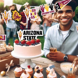 Arizona State Sun Devils Party Supplies Birthday Party, ASU Graduation ...
