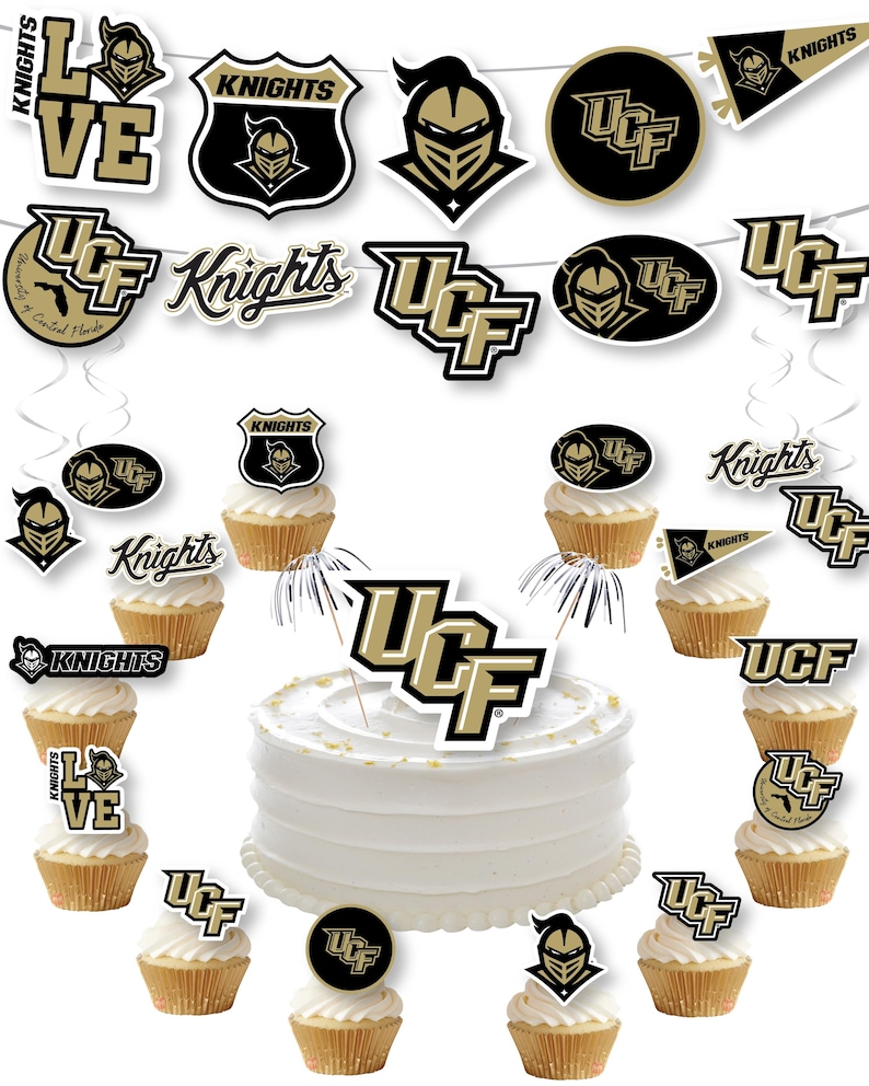 UCF Knights Party Supplies Birthday Party, UCF Golden Knights ...