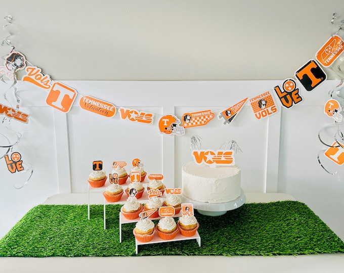 Tennessee Tailgate Party Pack Tennessee Football Tailgate Decorations ...