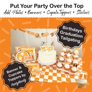 Tennessee Vols Party Supplies, Birthday, Graduation Decorations ...