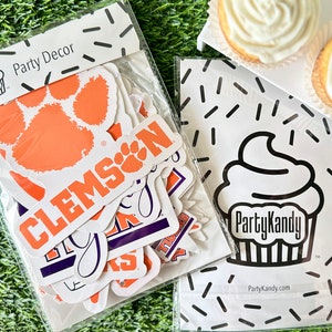 Clemson Tigers Party Supplies, Birthday Party, Graduation Decorations ...