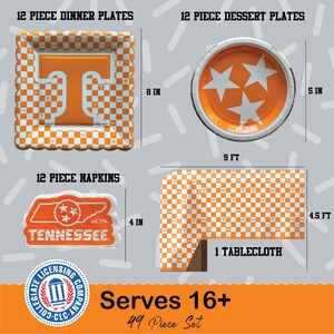 Tennessee Vols Party Supplies, Birthday, Graduation Decorations ...