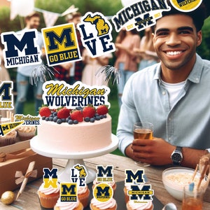 Michigan Wolverines Party Supplies, Birthday, Graduation Decorations ...