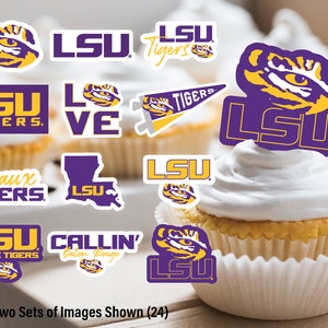 LSU Tigers Party Supplies, Birthday, Graduation Decorations, Football ...
