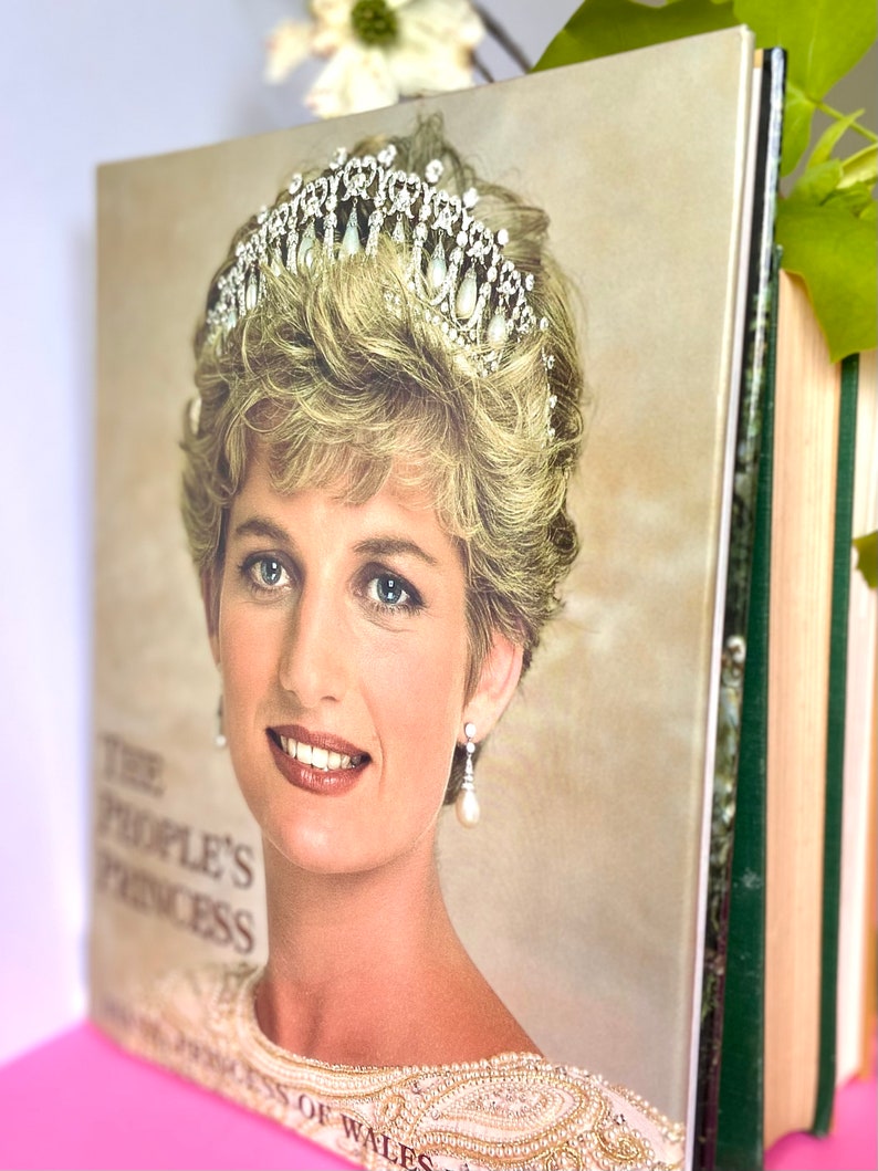 Princess Diana Vintage Book Royal Family Coffee Table Book - Etsy