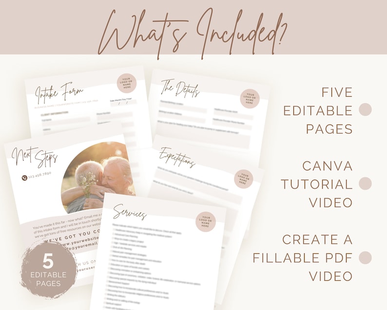 End-of-life Doula Intake Form | Editable Template | Printable | Instant ...