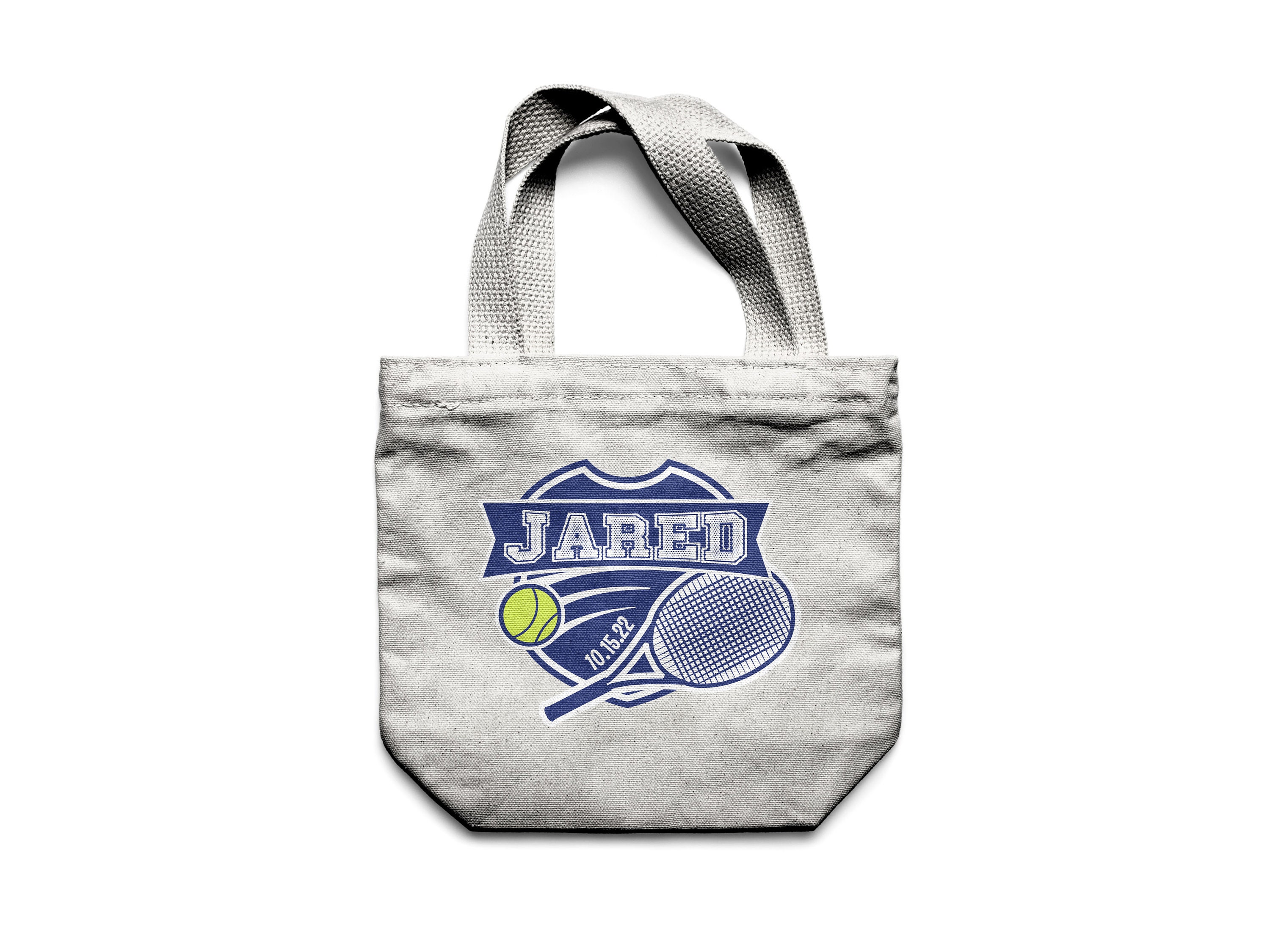 Customized Tennis Bar Mitzvah Logo, Personalized Party Logo Modern ...