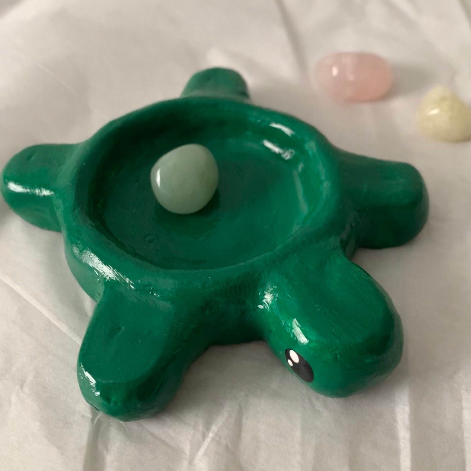 Turtle Trinket Clay Dish - Etsy