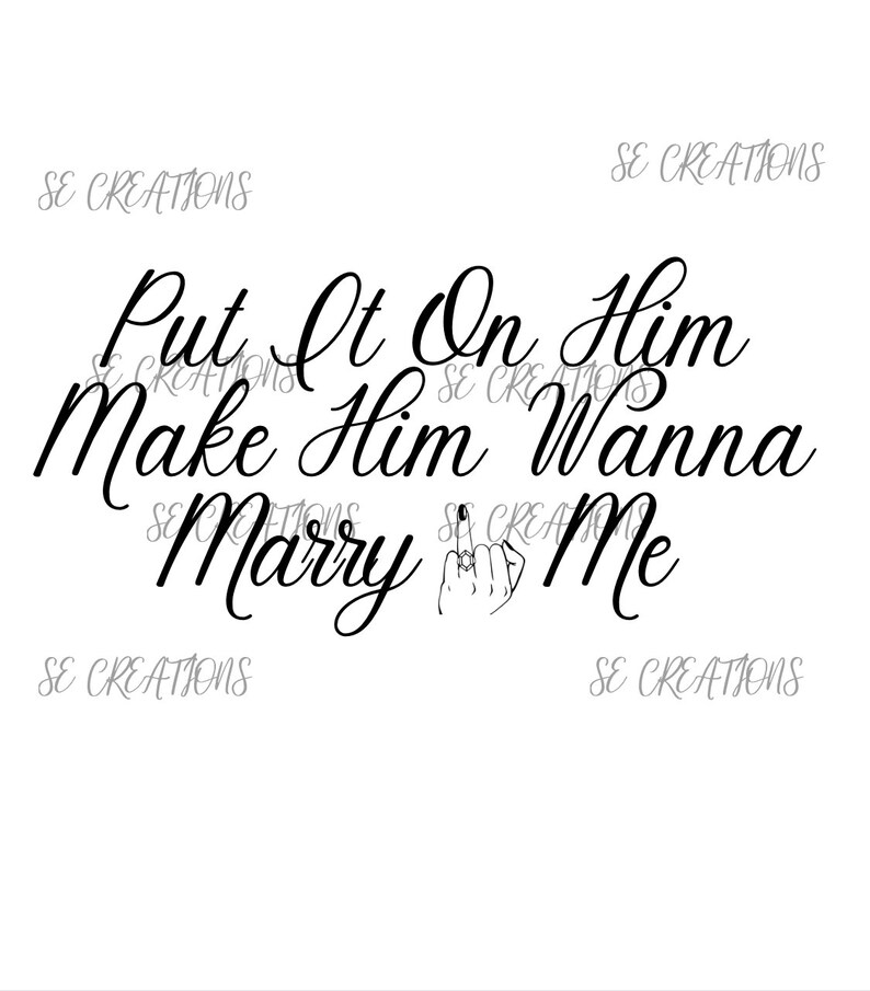Marry Me SVG Engaged SVG Married SVG - Etsy