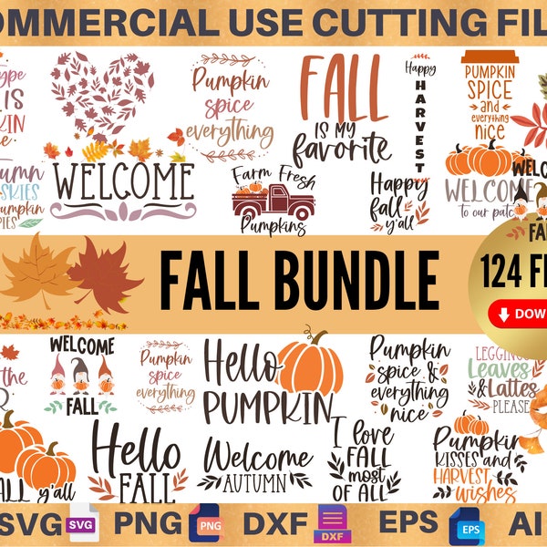 Fall Svg - Etsy