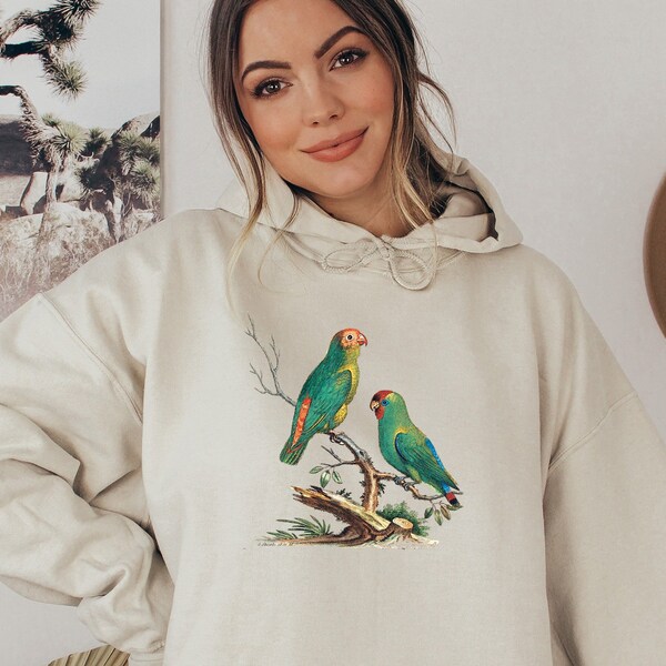 Parrot Hoodie - Etsy
