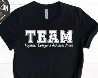 Teamwork T Shirt - Etsy
