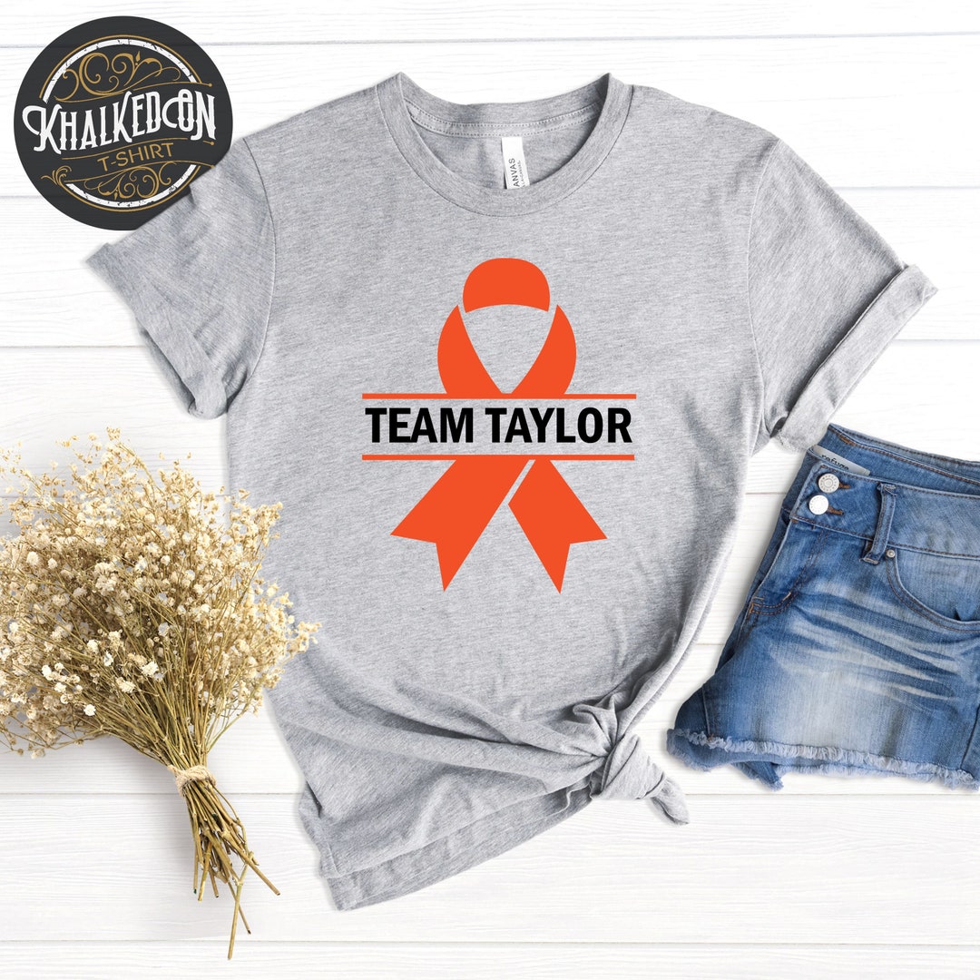 Leukemia Cancer Shirt, Custom Leukemia Cancer Awareness Shirt ...