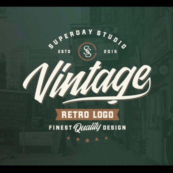 Classic Logo Design - Etsy
