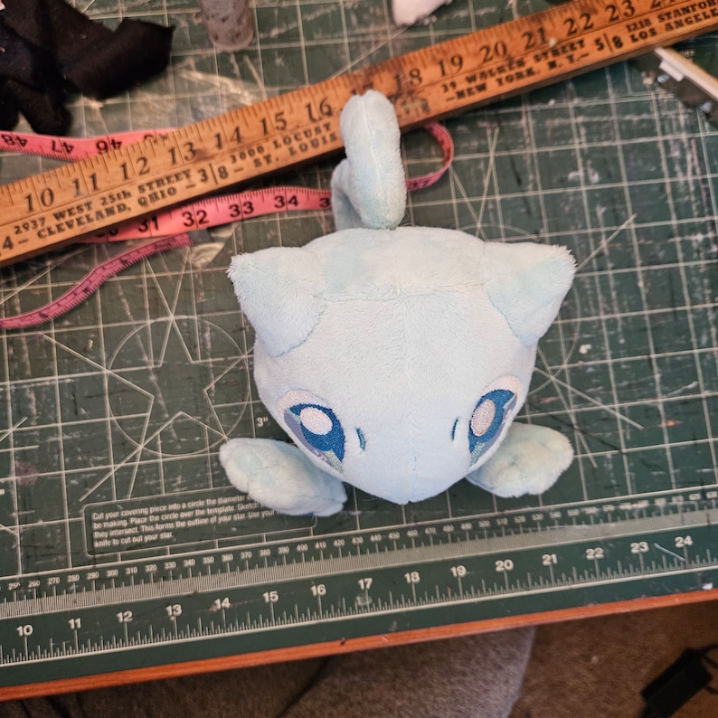 Mew and Shiny Mew Plush Made to Order - Etsy