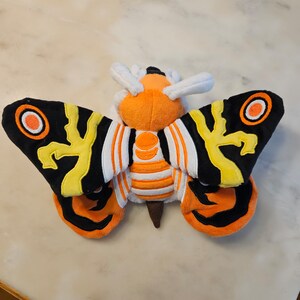 Mothra Plush Toy With Wing Size Available in Large or Small - Etsy