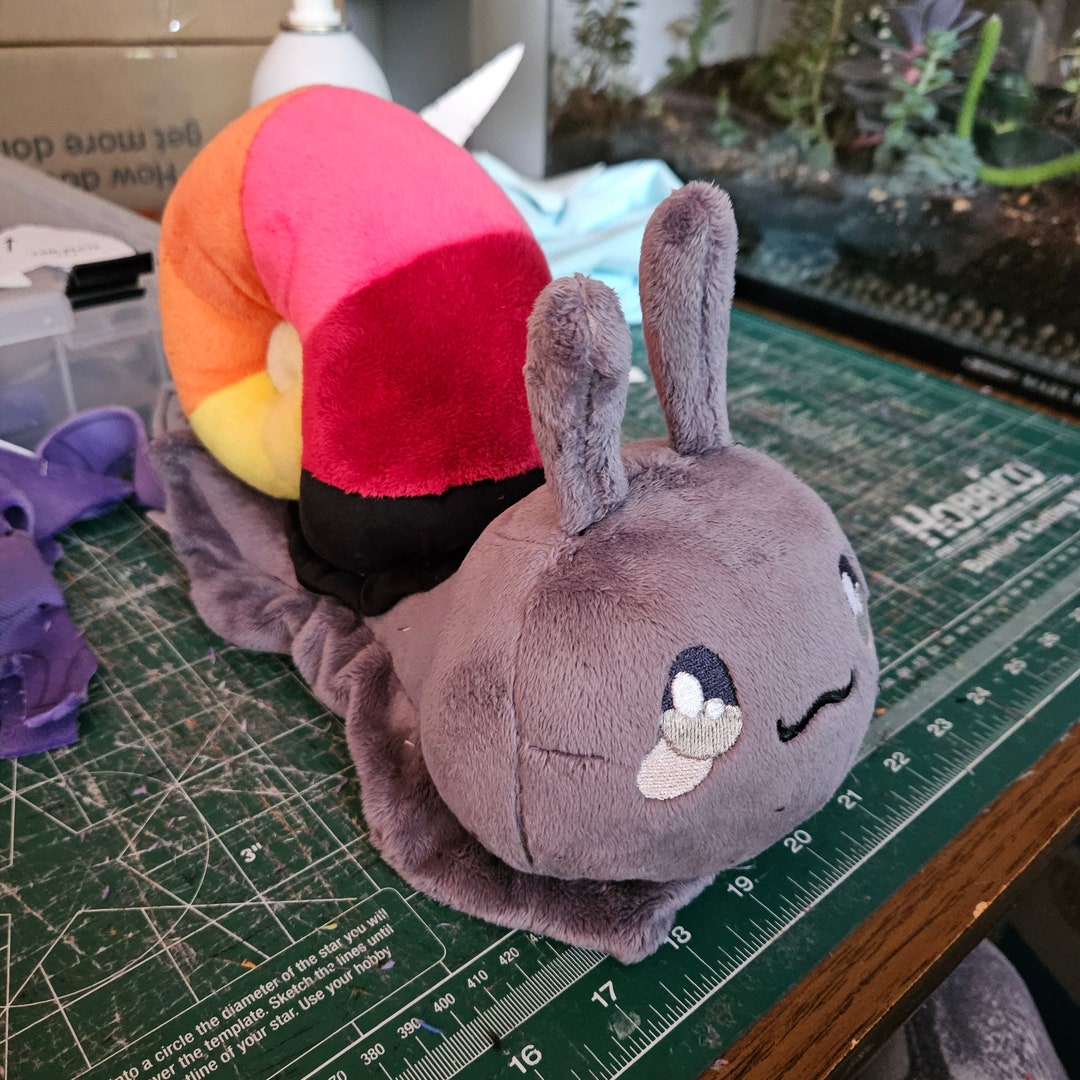 Flaming Lava Snail Plush - Etsy